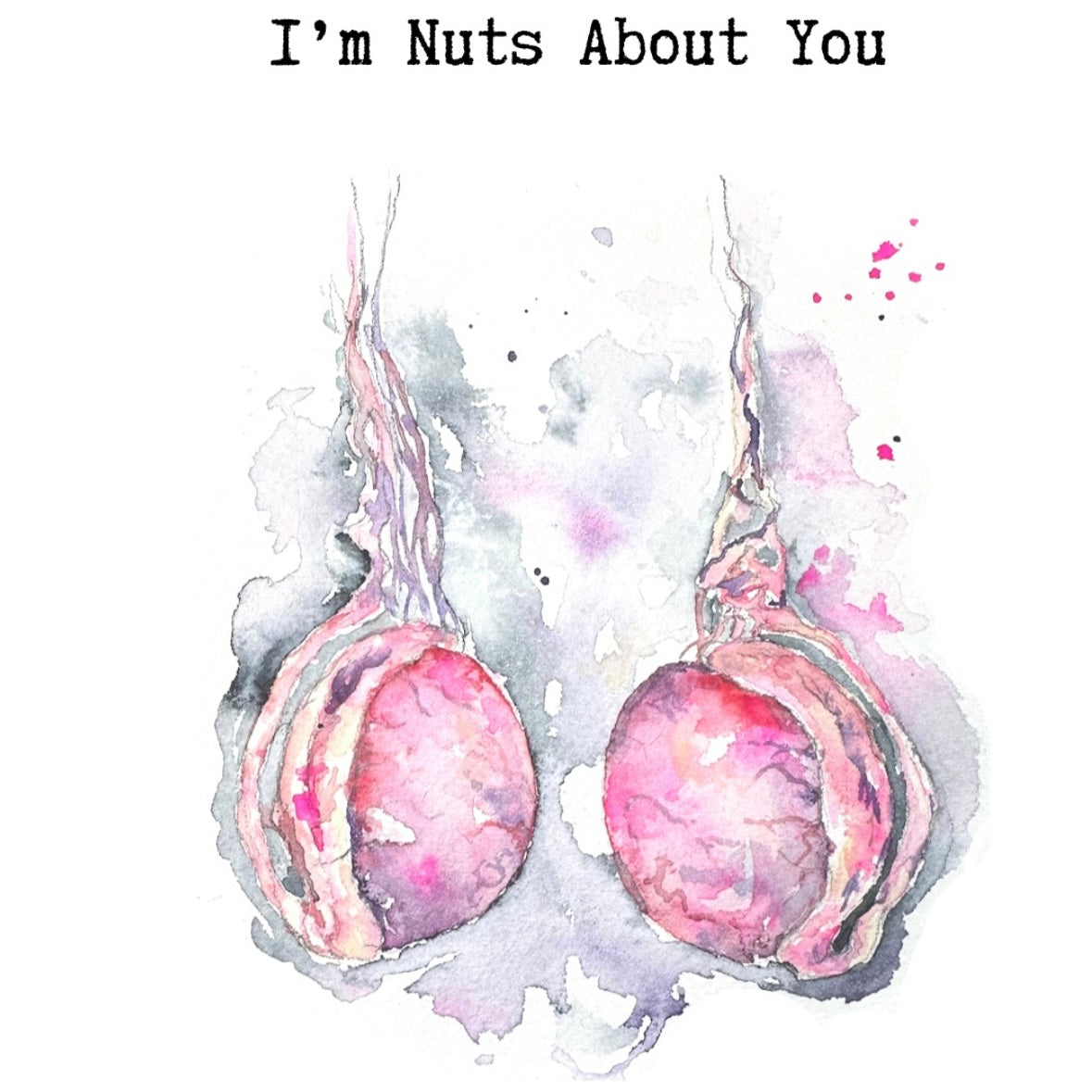 I’m Nuts About You Card – Michi's World of Chaos Art